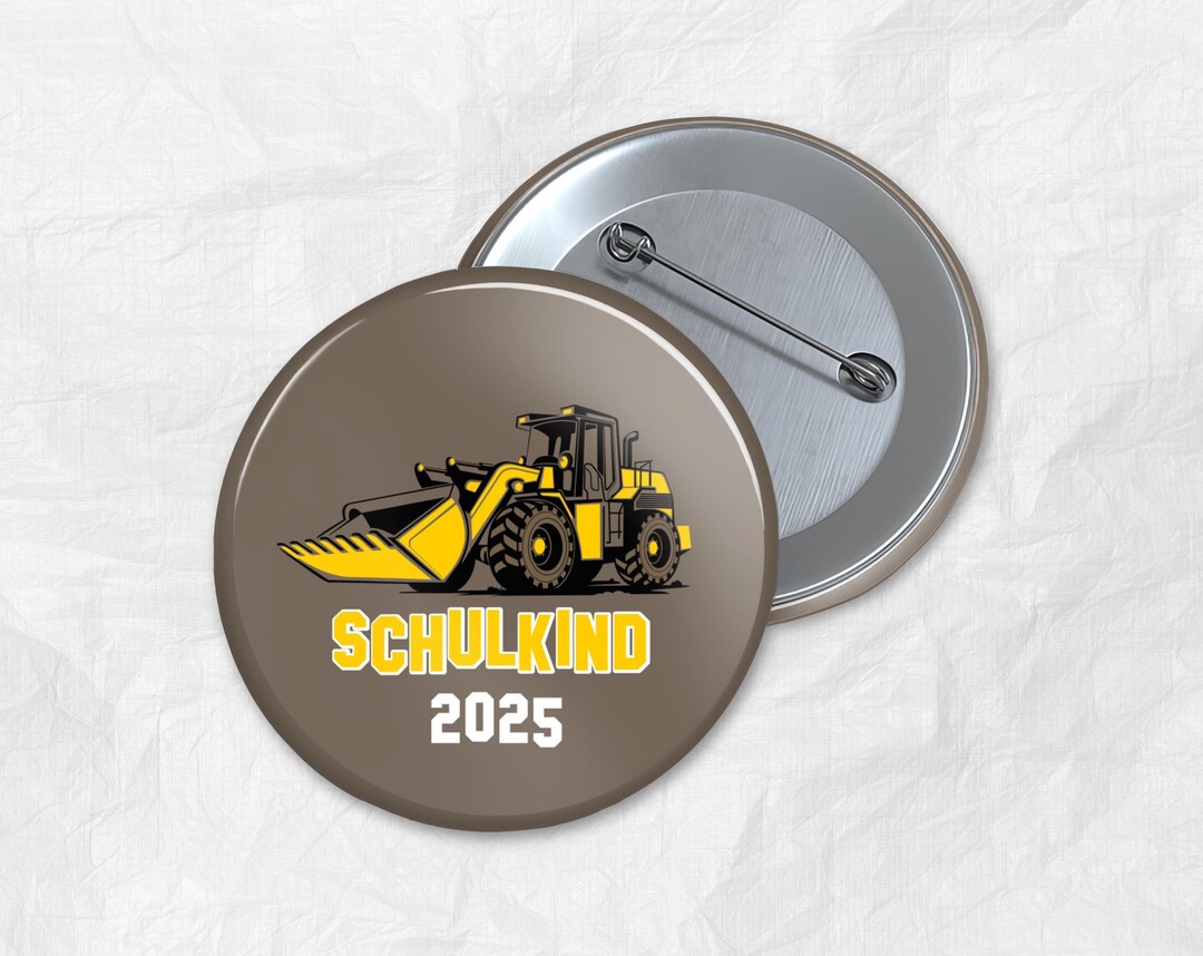 Schoolchild Button School Enrollment Gift School Cone Wheel Loader ...