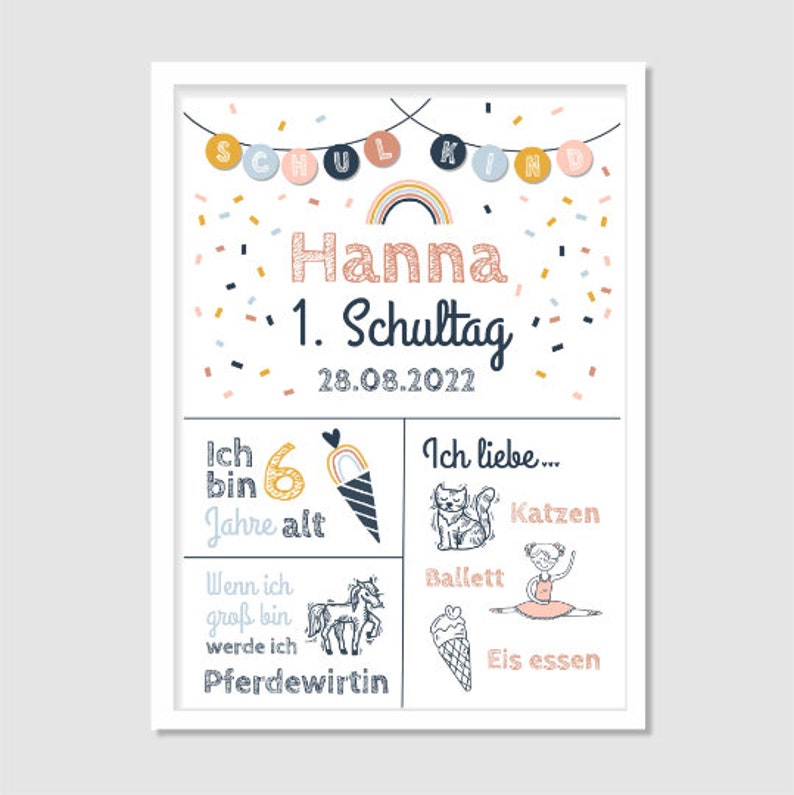 Invitation Cards for the First Day of School – Finally a Schoolchild ...