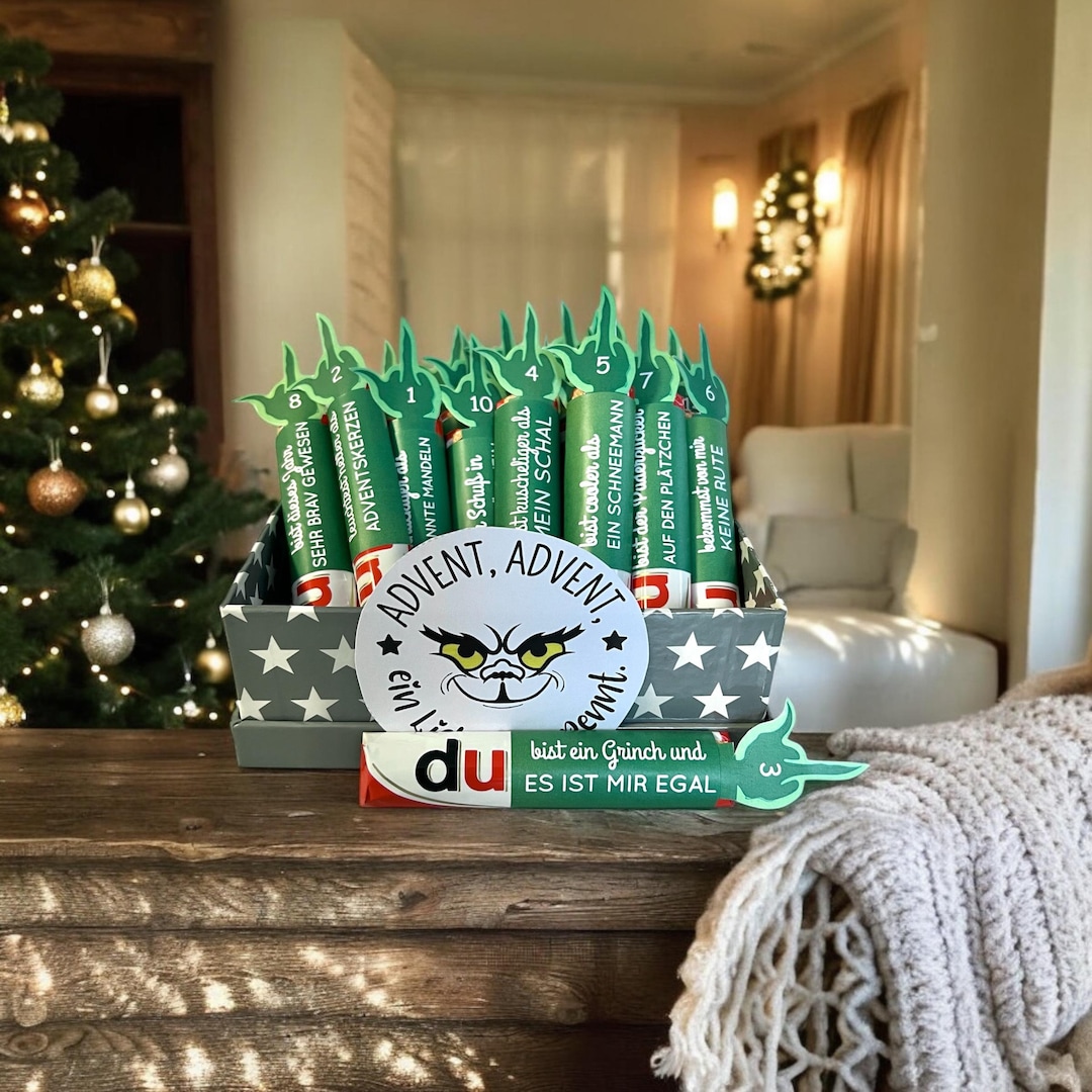 24 Duplo Banderoles Advent Calendar Favorite Person Funny and Witty ...