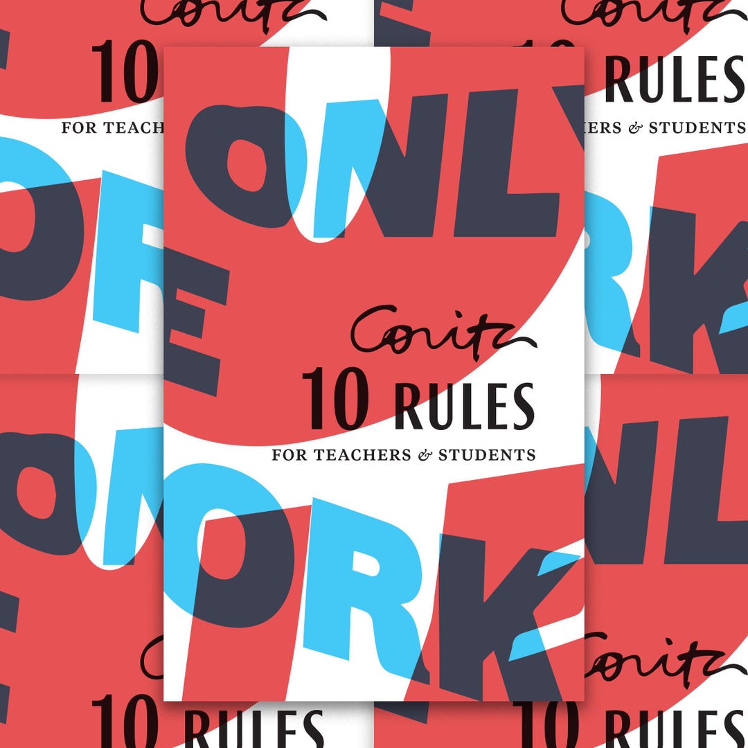 10 Rules for Teachers and Students Zine (5th Edition) - Etsy