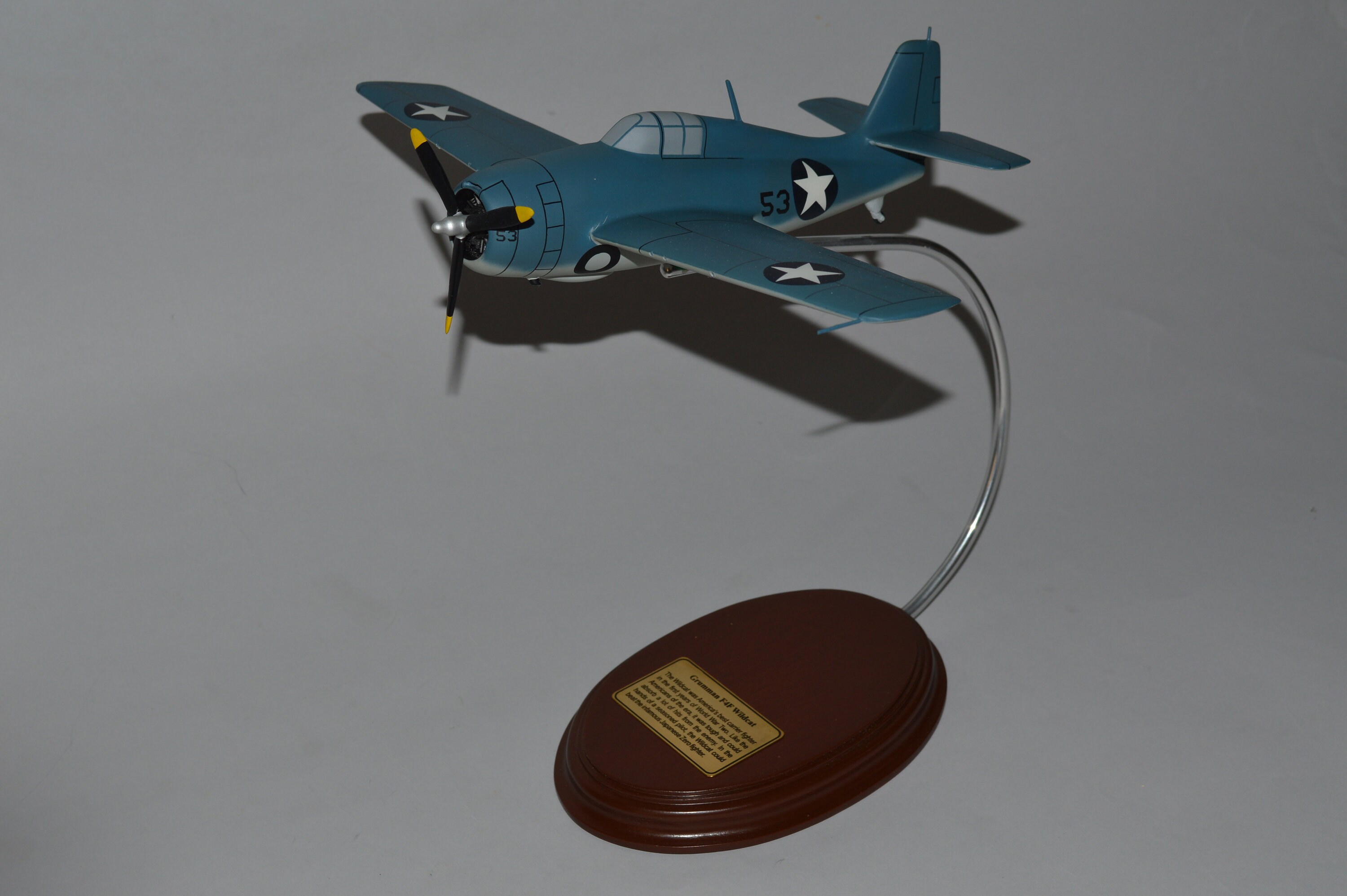 Grumman F4F Wildcat Navy MINIATURE Model Hand Carved Mahogany - Etsy