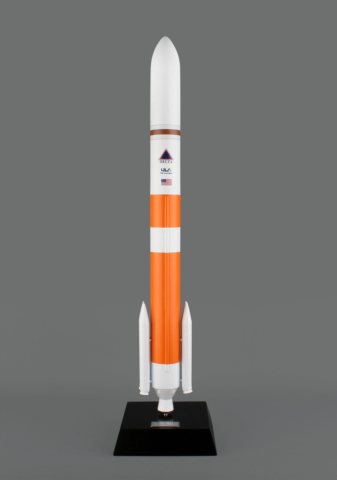Delta IV Medium Rocket Spacecraft NASA Airplane Model Hand Carved ...