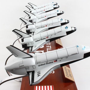 NASA Space Shuttle Orbiter Collection Airplane Model Hand Carved ...