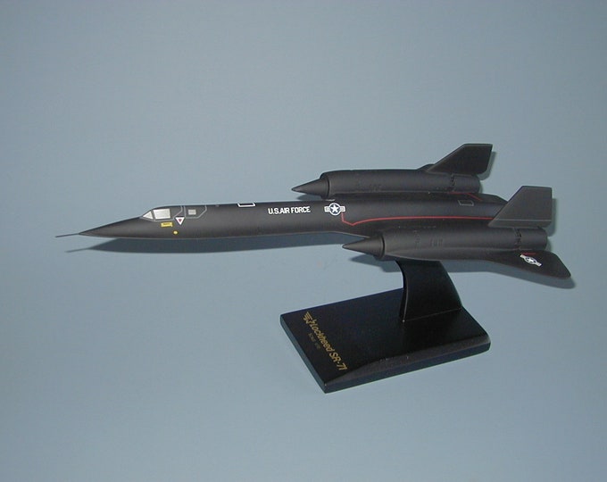 Lockheed SR-71 Blackbird Supersonic Spy Plane USAF Hand Carved - Etsy