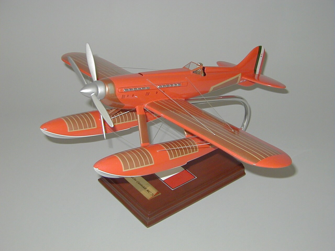 Macchi Castoli MC72 Floatplane Italian Air Racing Aircraft Hand Carved ...