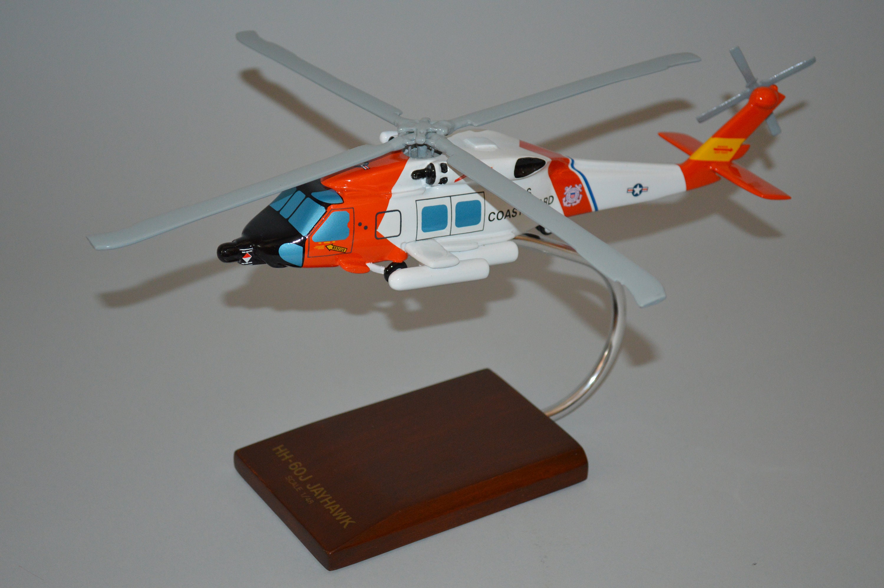 Sikorsky HH-60 Jay Hawk US Coast Guard USCG Helicopter Aircraft Hand ...