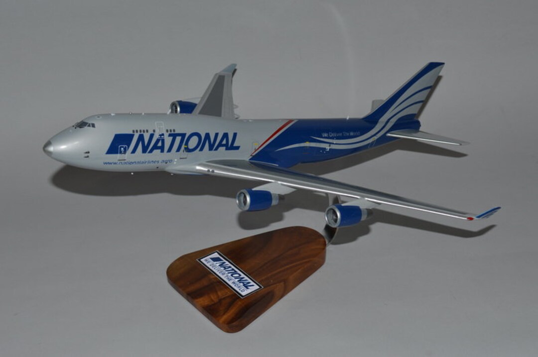 Boeing 747-400 National Airlines Freight Cargo Aircraft Top Quality ...