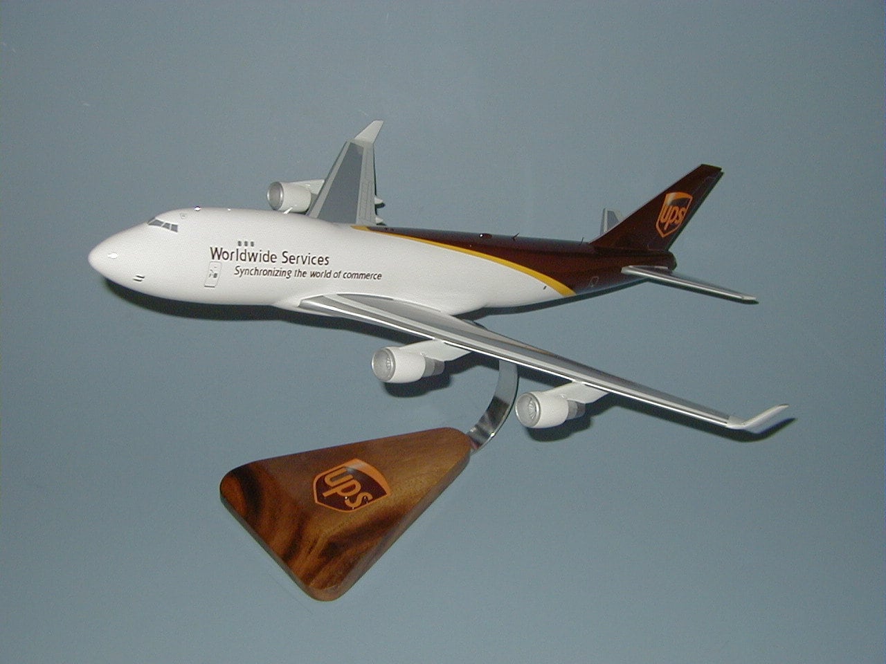 Boeing 747-400 UPS United Parcel Service Freight Cargo Aircraft Top ...