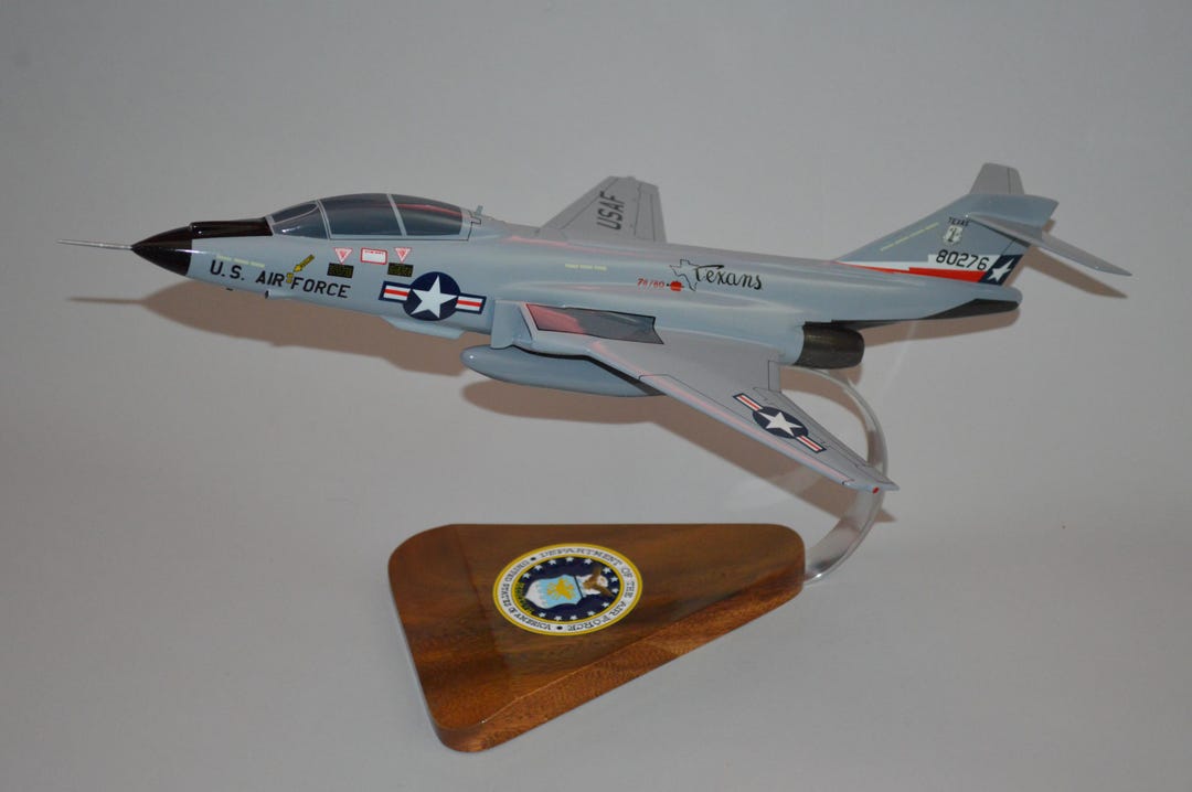 Mcdonnell Douglas F-101 Voodoo USAF Texas ANG Fighter Interceptor Plane ...