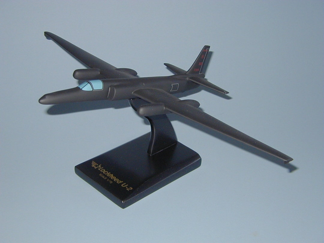 Lockheed U-2 TR-1 USAF Spyplane Aircraft Hand Carved Mahogany Wood ...