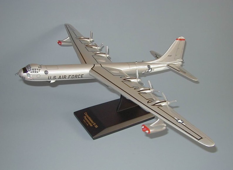 Convair B-36 Peacekeeper Heavy Bomber USAF Aircraft Hand Carved and ...