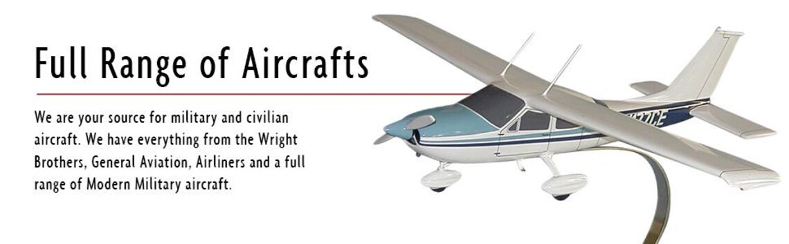 Diamond Aircraft DA-20 DA20 General Aviation Hand Carved Mahogany Wood ...
