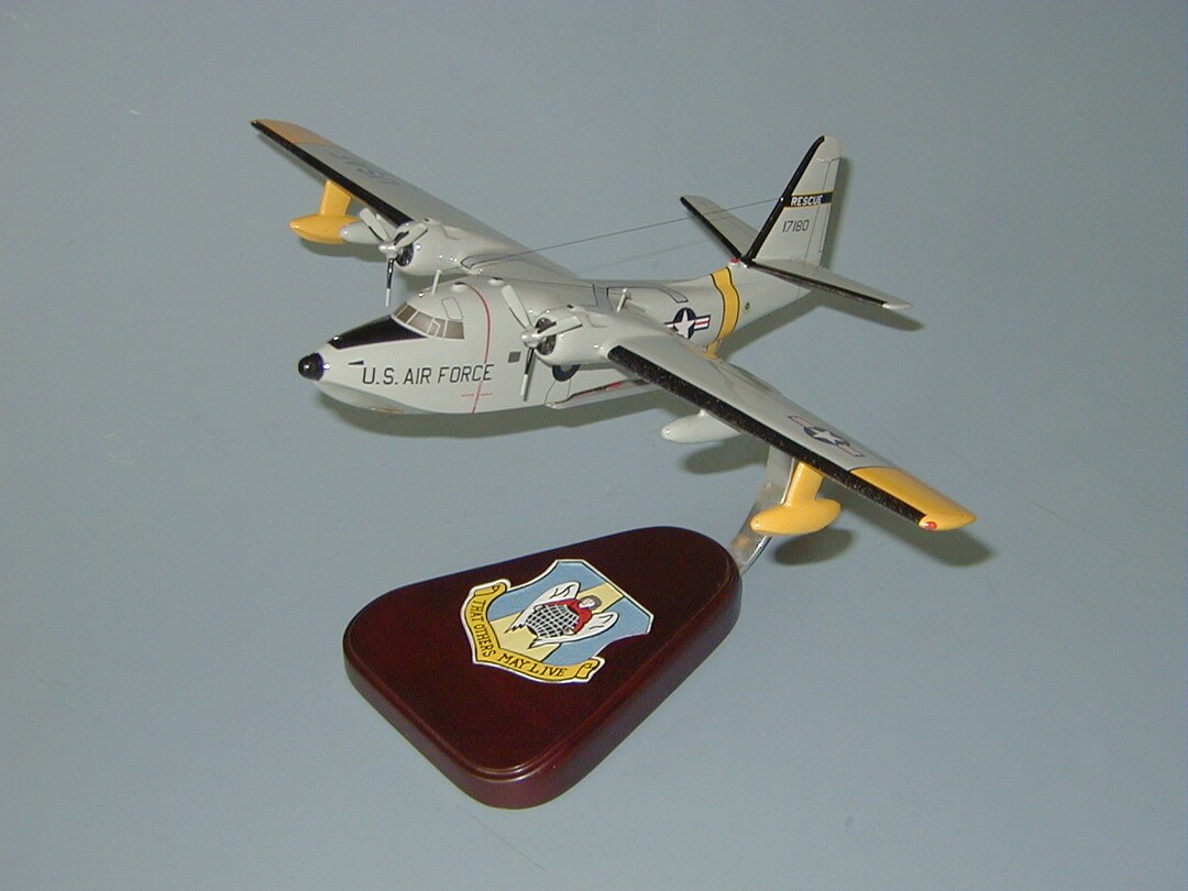 Grumman HU-16 Albatross USAF Rescue Float Plane Flying Boat Airplane ...
