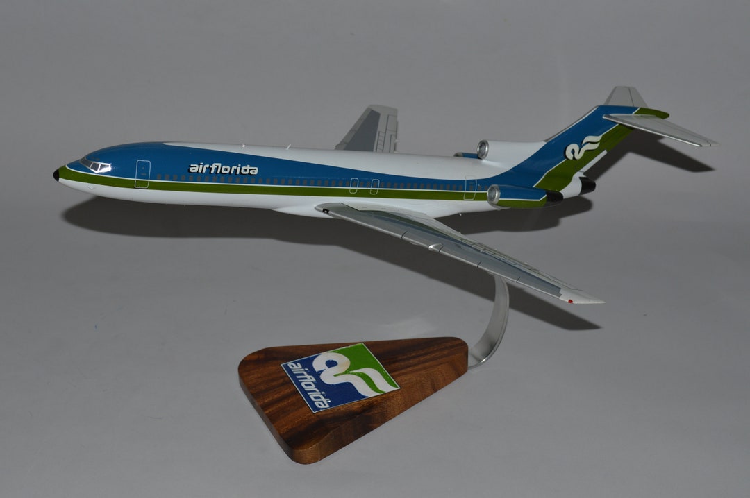 Boeing 727-200 Air Florida Plane Mahogany Wood Airplane Aircraft ...