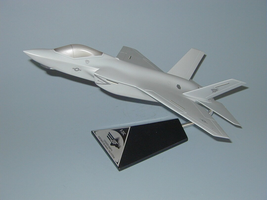 Lockheed F-35 F-35C Lightning US Navy Joint Strike Fighter Model Hand ...