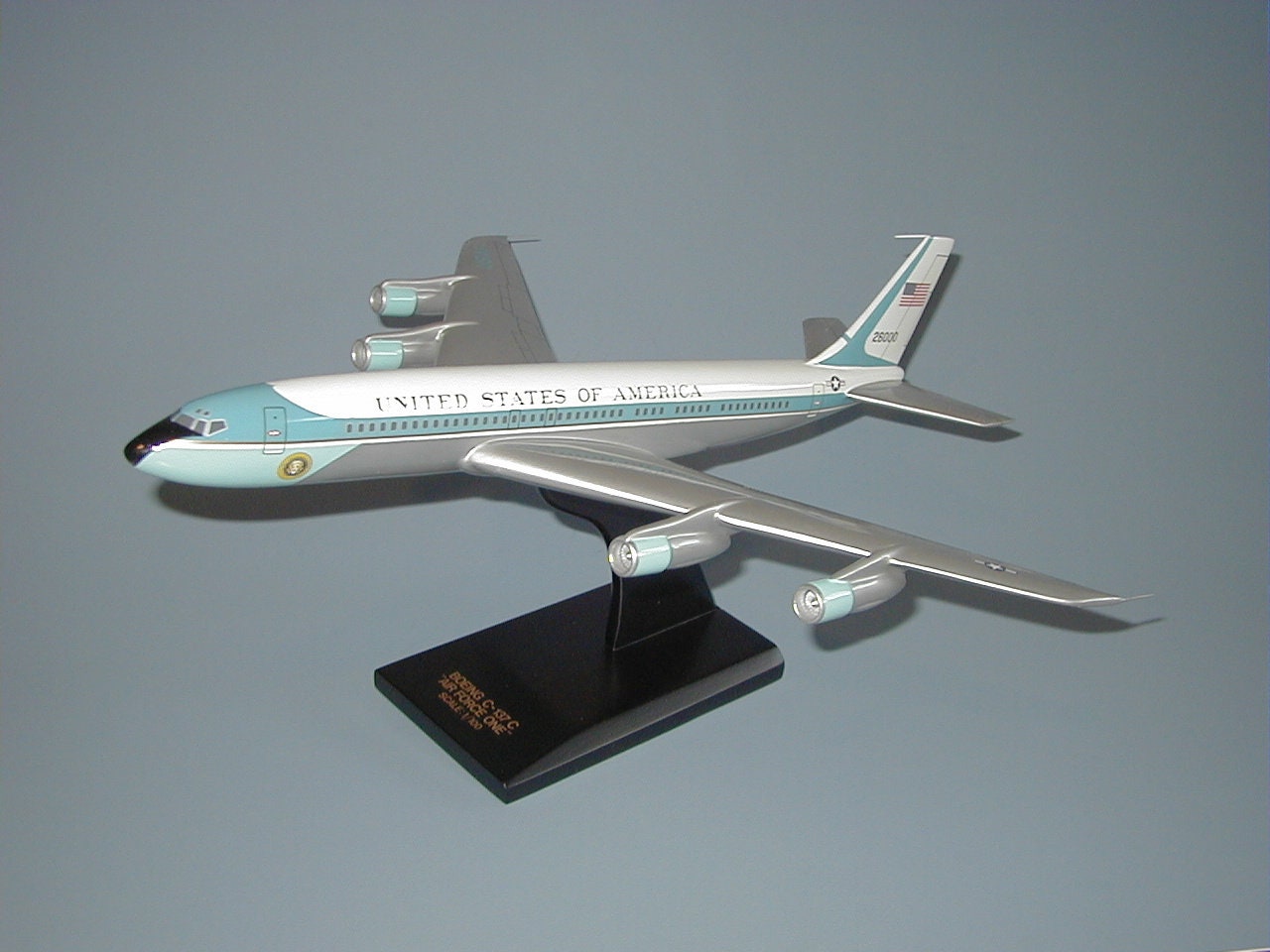 Boeing VC-137 Air Force One USAF Presidential Model Hand Carved ...