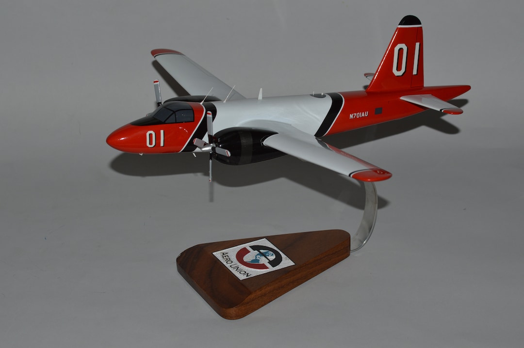 Lockheed P-2 Neptune Aero Union Firestar Fire Fighter Airplane Model ...