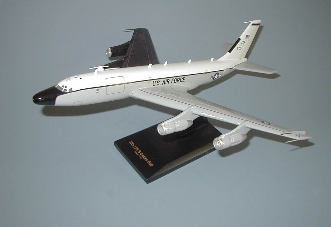 Boeing RC-135 Cobra Ball USAF TF33 Engines Aircraft Hand Carved and ...