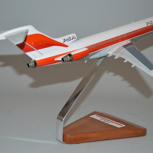 Boeing 727-200 PSA Pacific Southwest Airlines Plane Mahogany Wood ...
