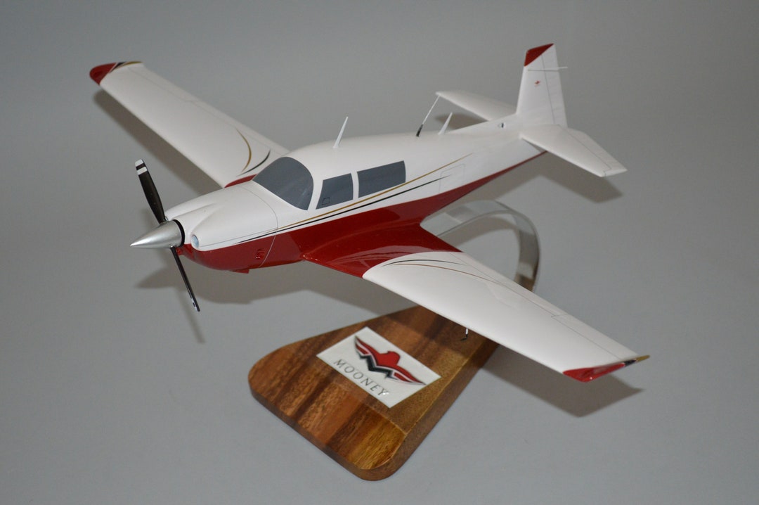 Mooney M20 Airplane Model General Aviation Private Pilot Hand - Etsy