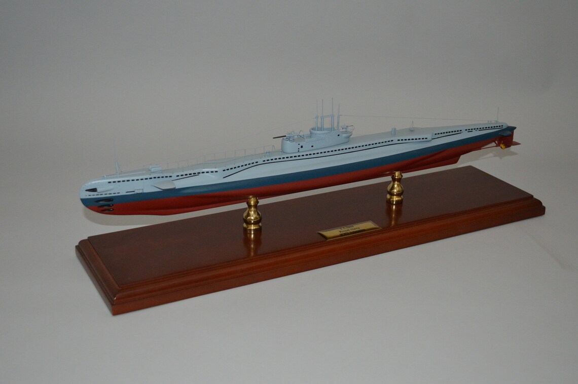 British T Class Submarine World War II Model Hand Carved - Etsy