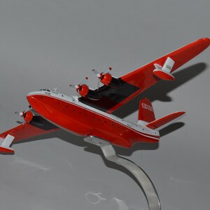Martin JRM Mars Fire Fighter Flying Boat Navy Airplane Model Hand ...
