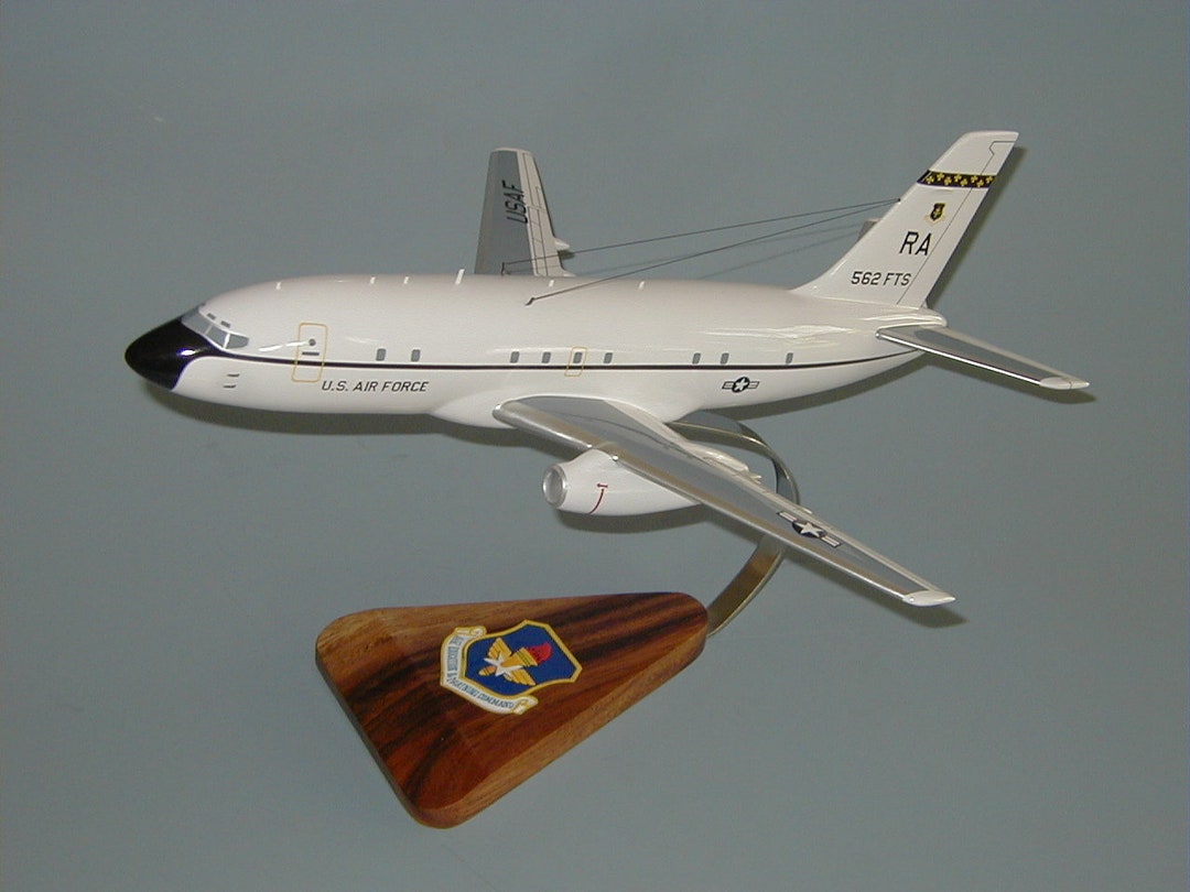 Boeing T-43 T43 Gator USAF Trainer Jet Hand Carved Mahogany Wood ...