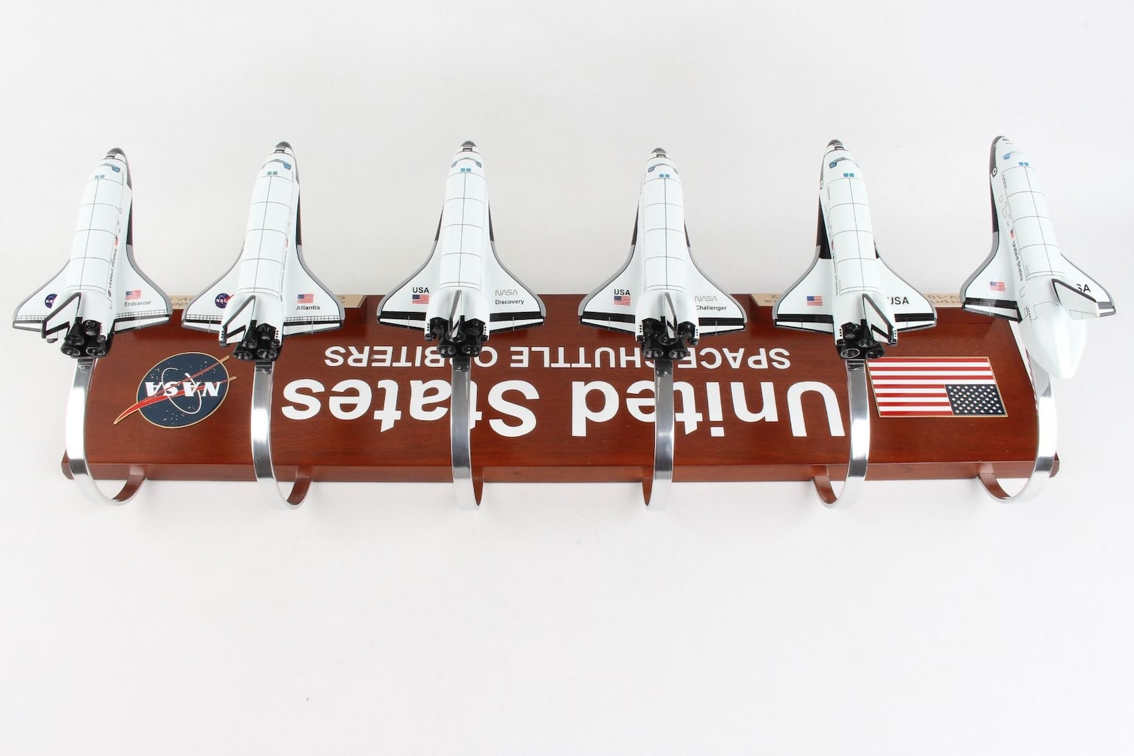 NASA Space Shuttle Orbiter Collection Airplane Model Hand Carved ...