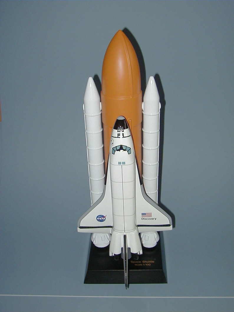 NASA Space Shuttle Launch Stack Model Hand Carved Mahogany - Etsy