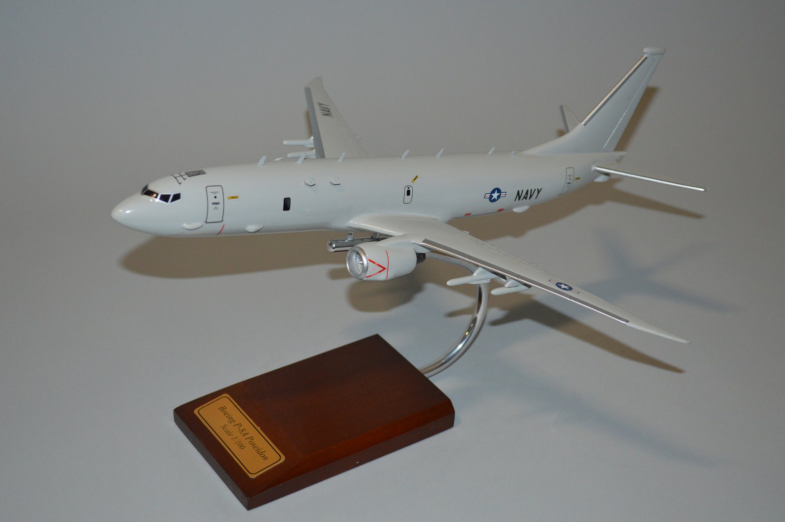 Boeing P-8 Poseidon ASW Maritime Patrol Navy Airplane Model Hand Carved ...