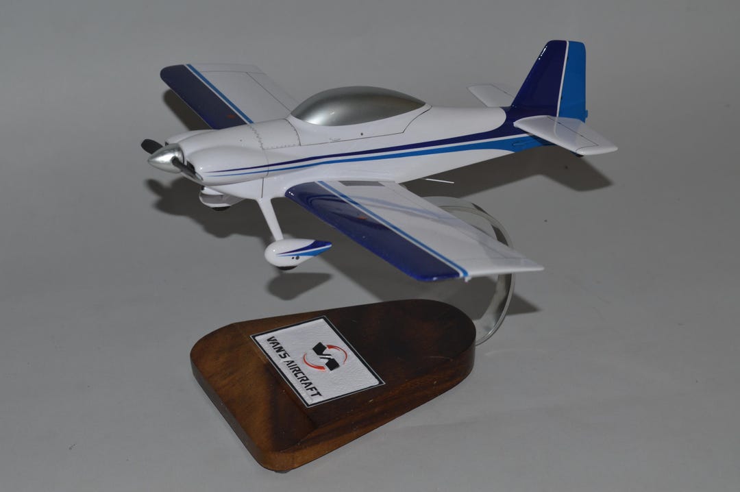 Vans RV-4 Homebuilt General Aviation Airplane Model Hand Carved ...