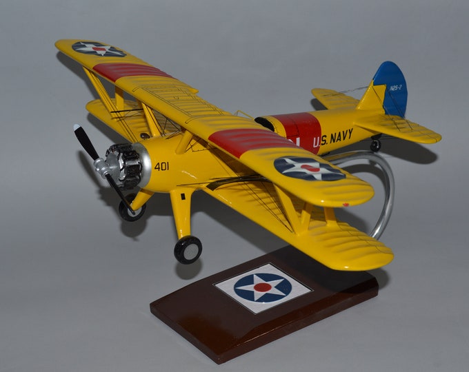 Boeing PT-17 N2S Stearman Yellow Peril US Navy Pilot Trainer Airplane ...