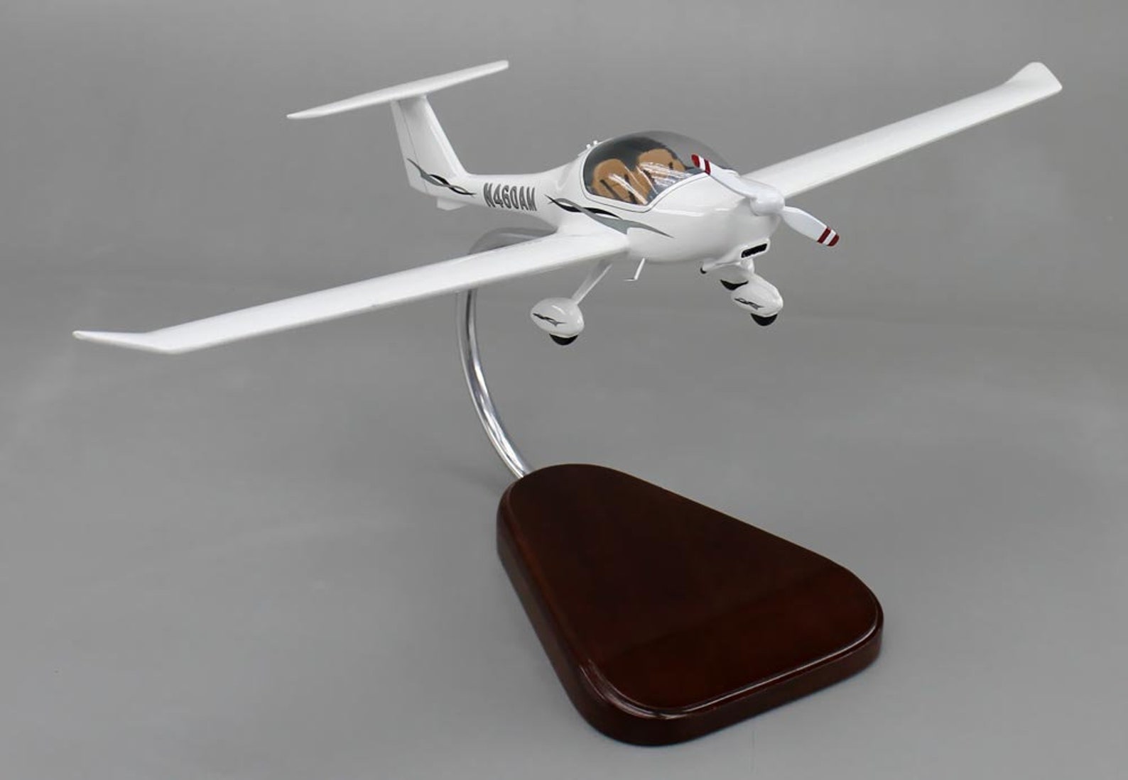 Diamond Aircraft DA-20 airplane model with clear canopy hand | Etsy