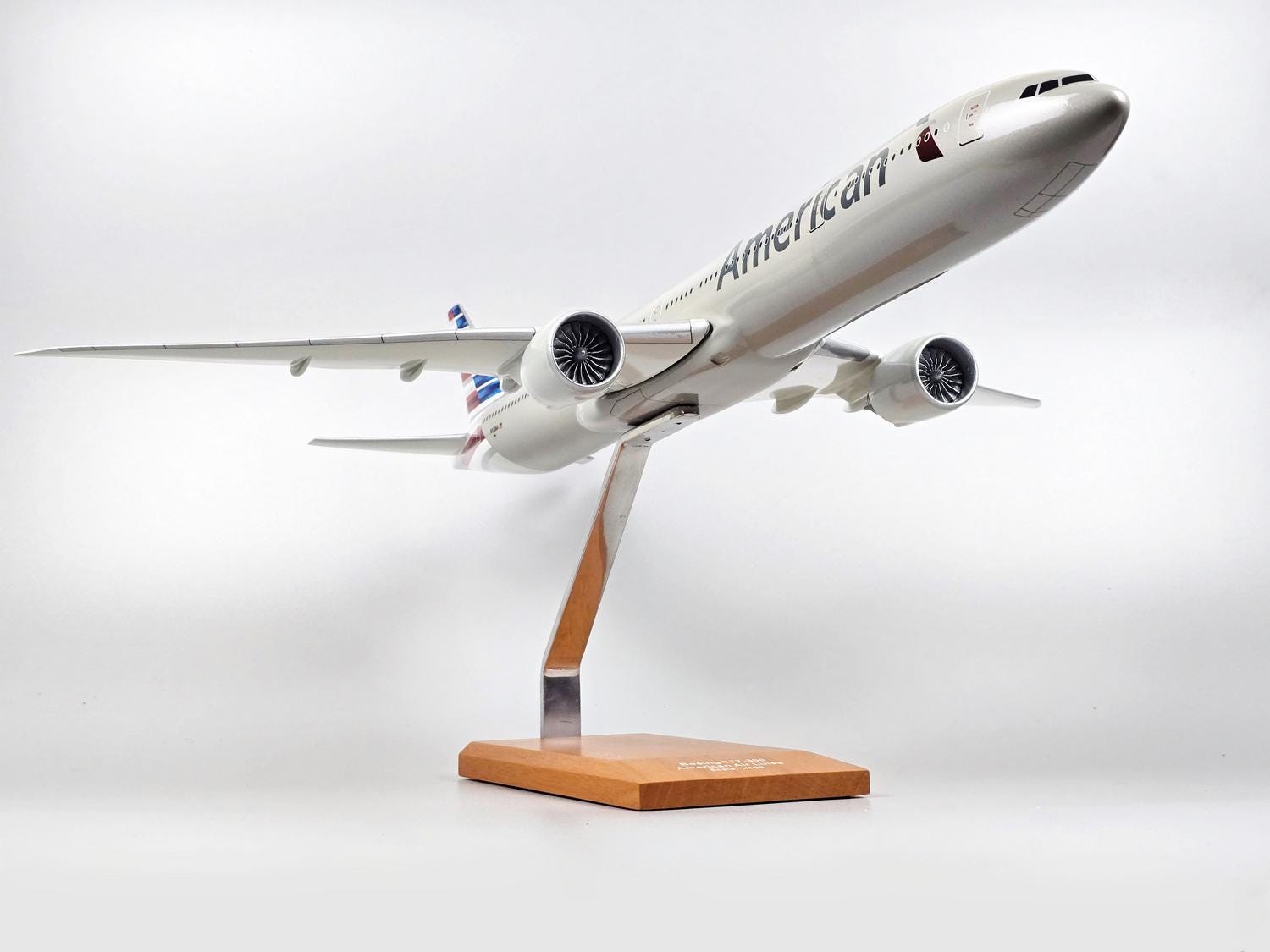 Boeing 777-300 American Airlines LARGE Airplane Model Hand Fitted and ...