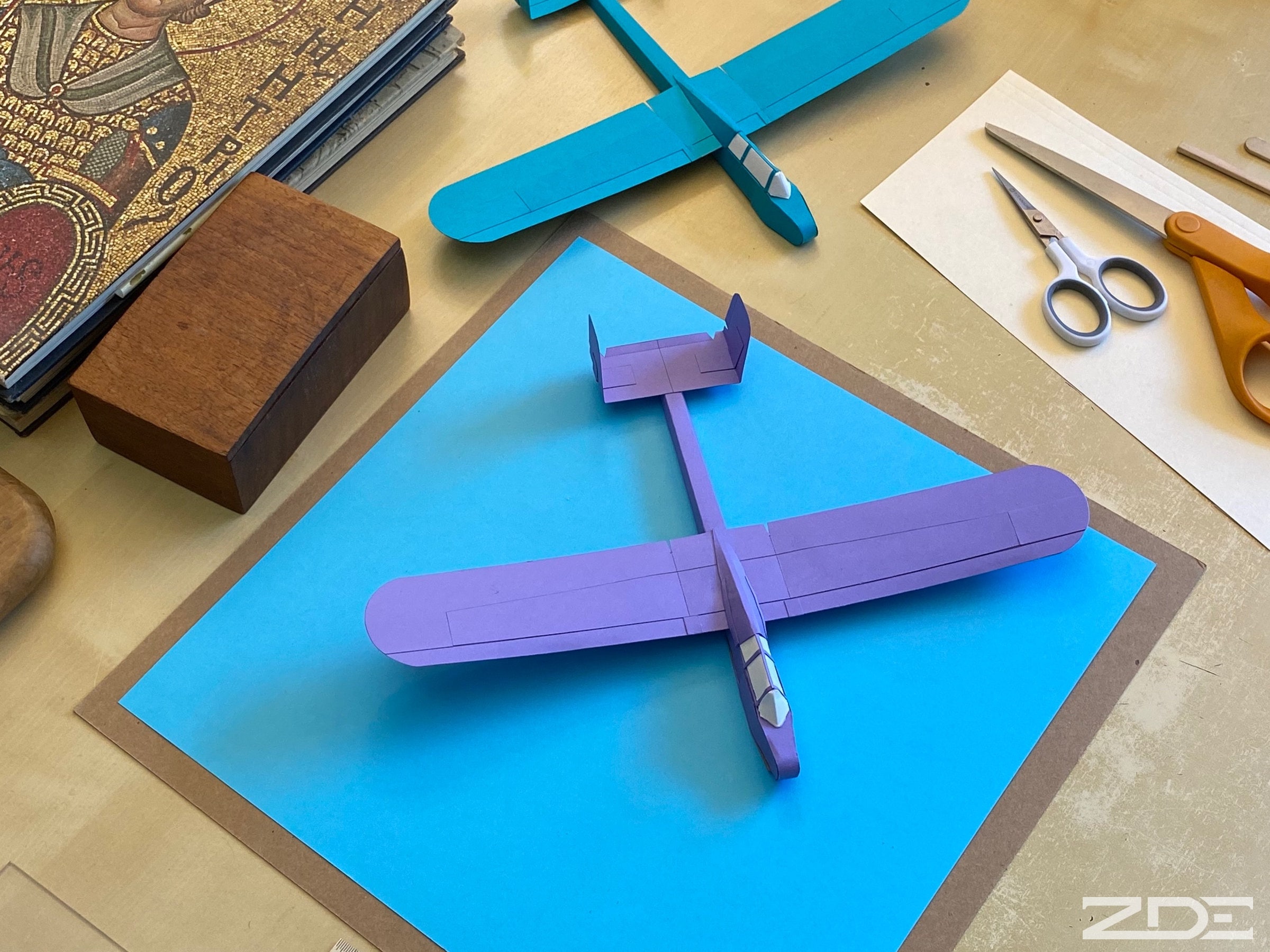 Twin Tail Card Stock Glider—plans and Instructions (PDF Raster Files ...
