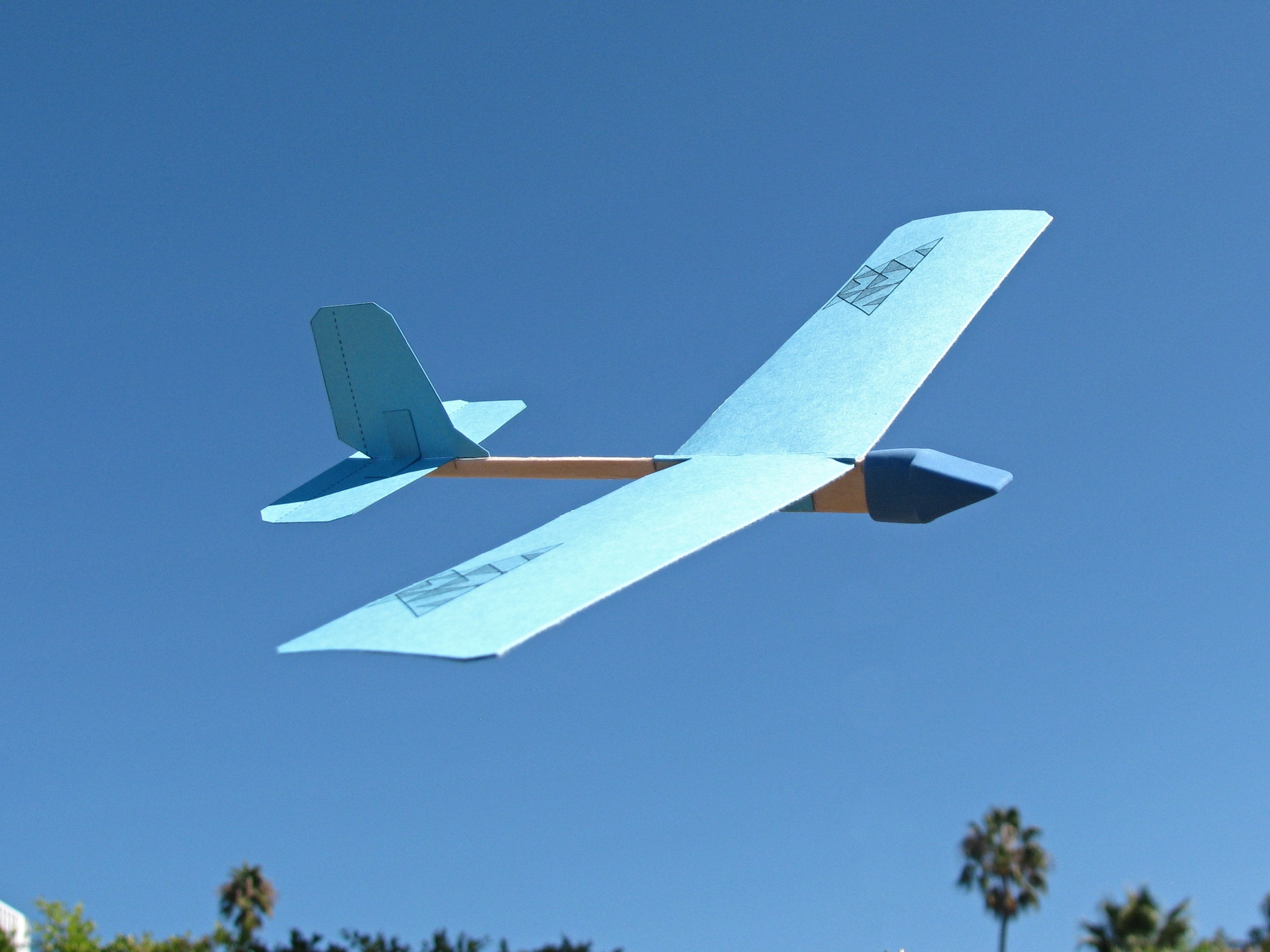 Pencil Eraser Popsicle Stick Glider—plans and Instructions (PDF Raster ...