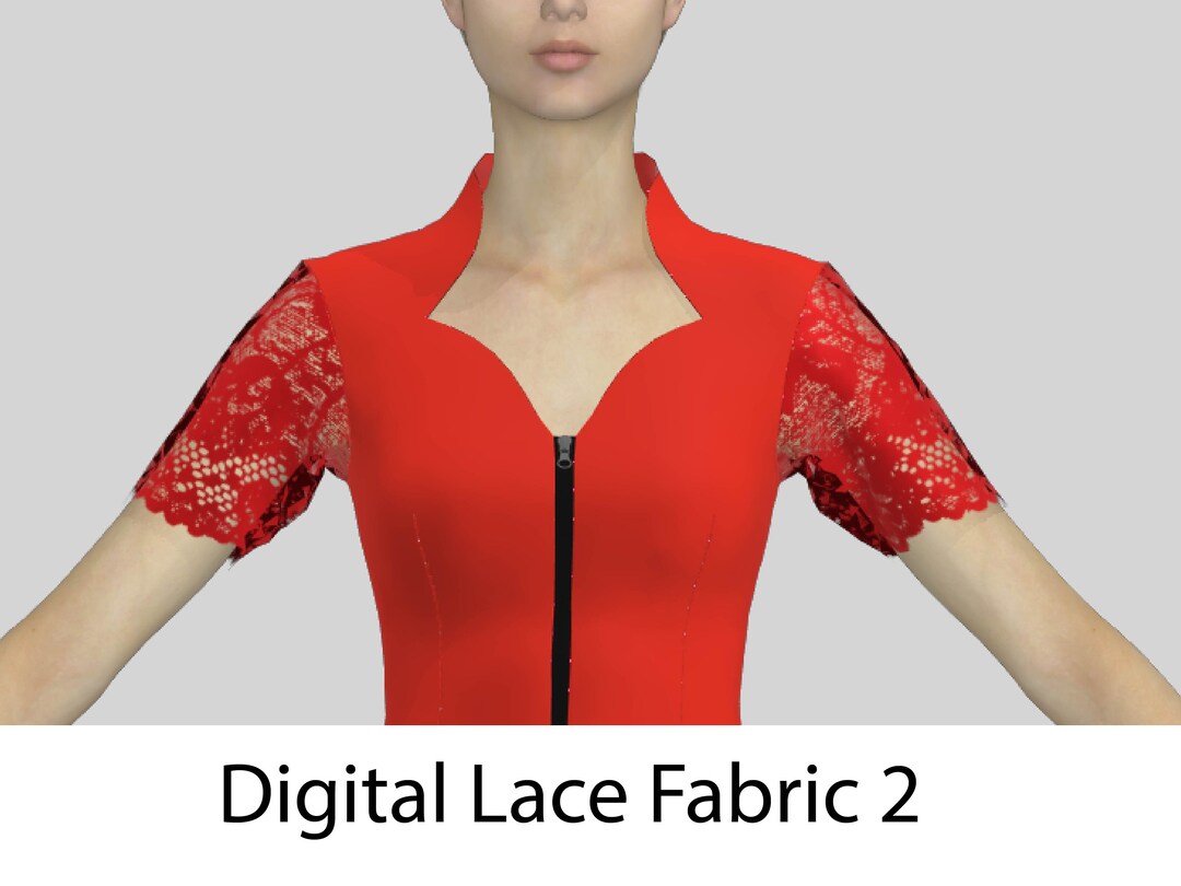 Perfect Digital Lace Fabrics for CLO3D Projects - Etsy