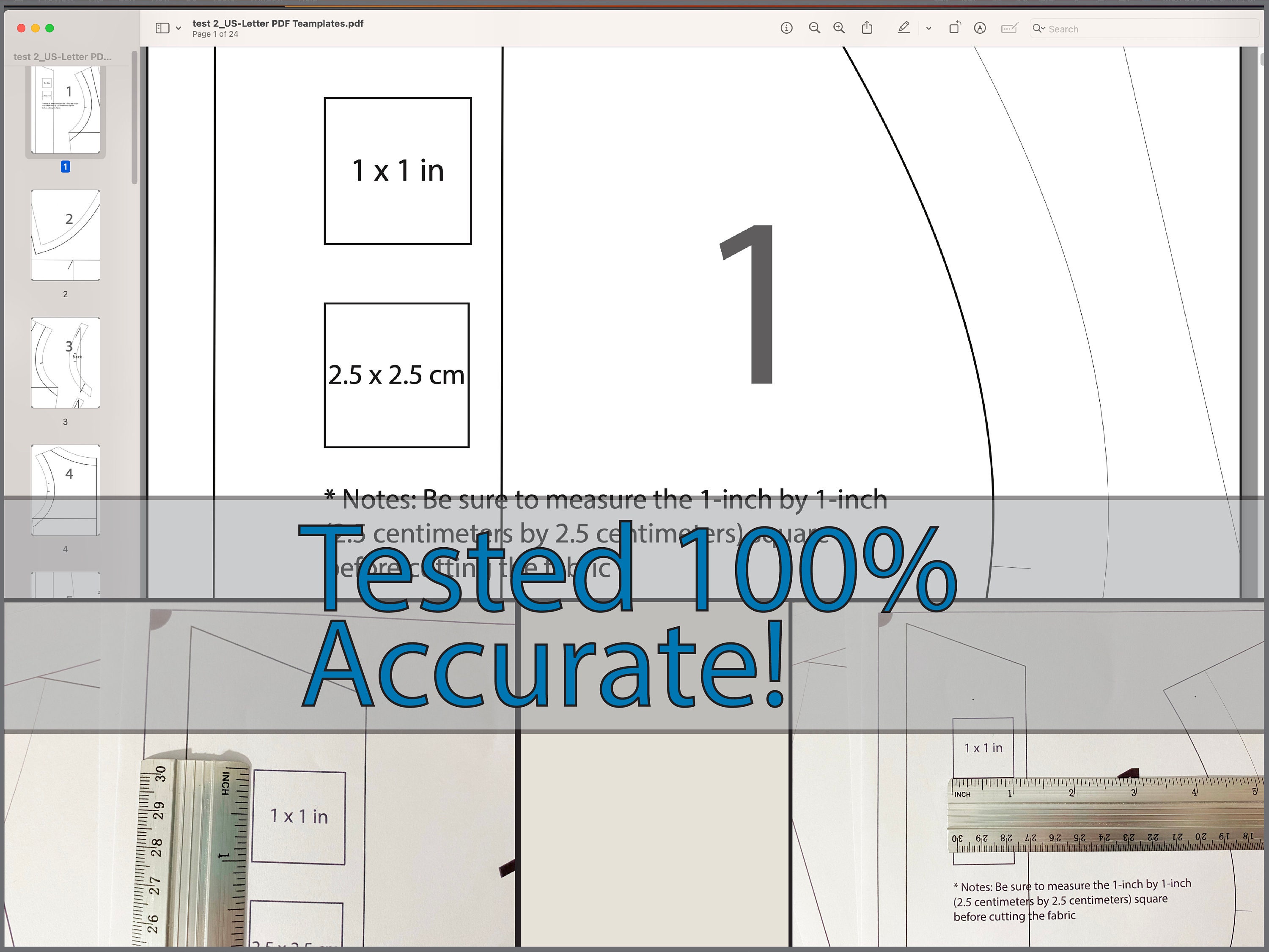 3 PDF | Digital Sewing Templates Us-letter | A4 | A3 - Etsy