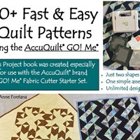 Woven Star Accuquilt GO! Quilt Pattern 64" X 80" Throw (digital ...