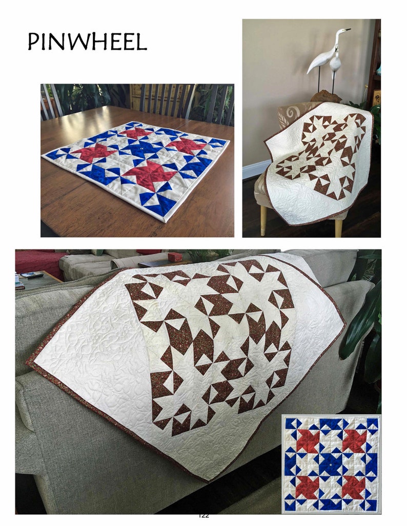 Digital BOOK - 50+ Fast & Easy Quilt Patterns, Using the Accuquilt GO ...
