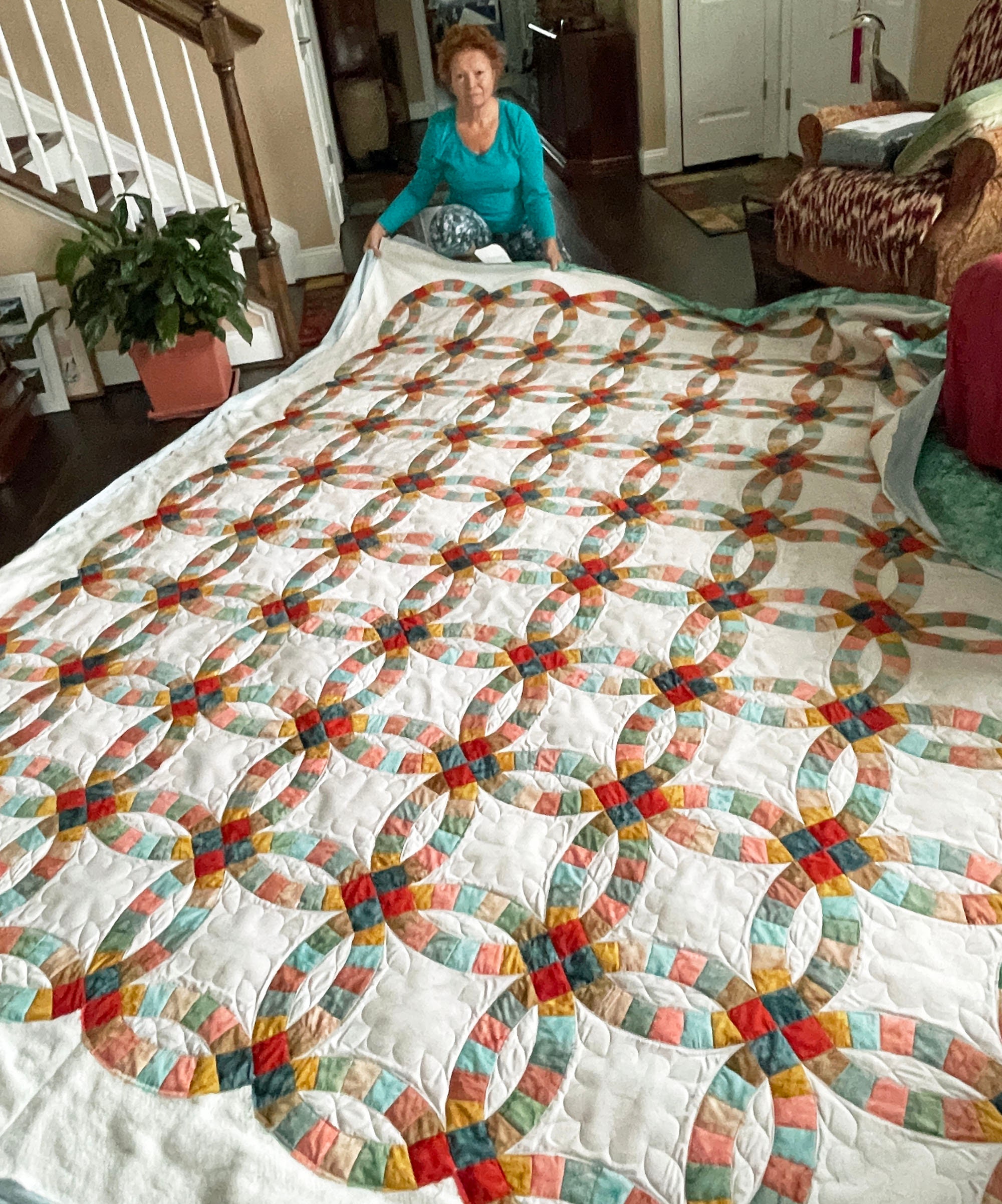 PATTERN Double Wedding Ring Quilt Pattern. Complete - Etsy