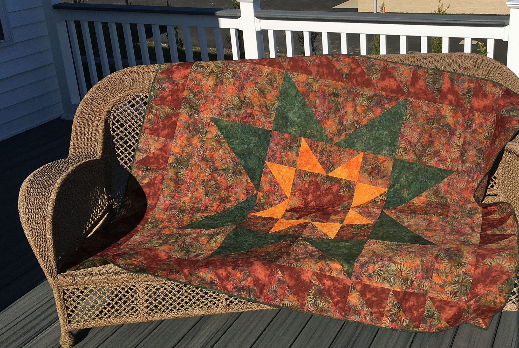QUILT - Autumn Star - Etsy