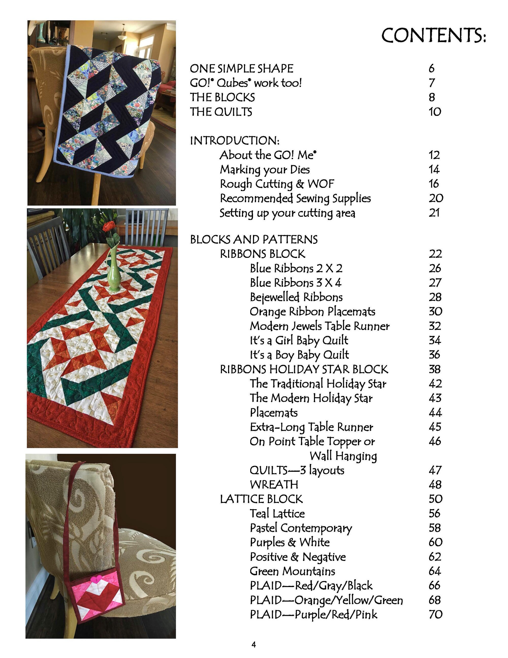 Digital BOOK - 50+ Fast & Easy Quilt Patterns, Using the Accuquilt GO ...