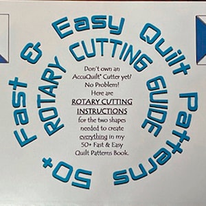 Digital BOOK - 50+ Fast & Easy Quilt Patterns, Using the Accuquilt GO ...