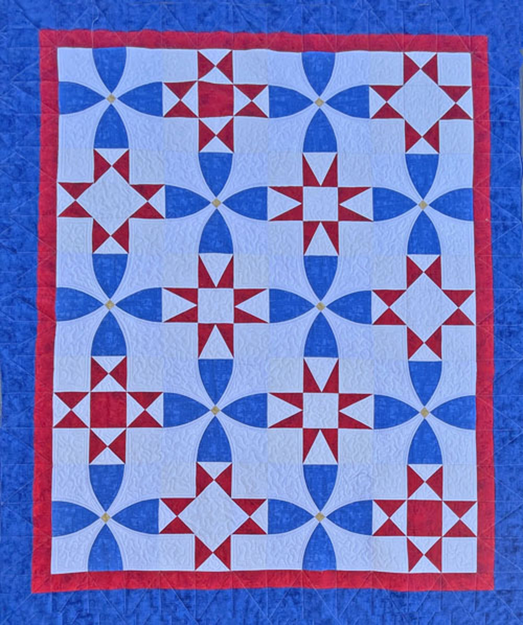 PATTERN - QOV® Stars & Snowballs Quilt Pattern. Finished Size: 60 X 72 ...