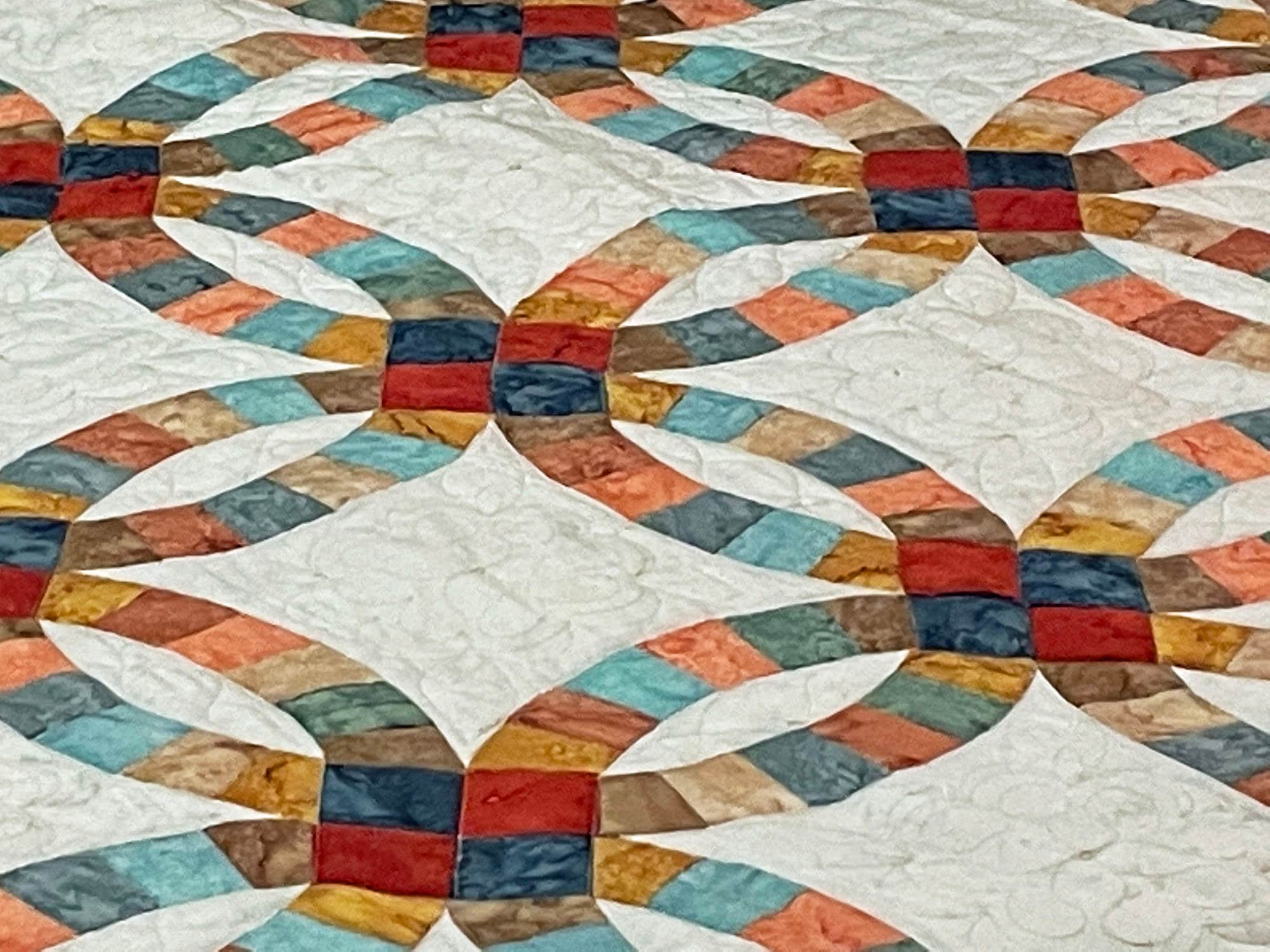 PATTERN Double Wedding Ring Quilt Pattern. Complete - Etsy