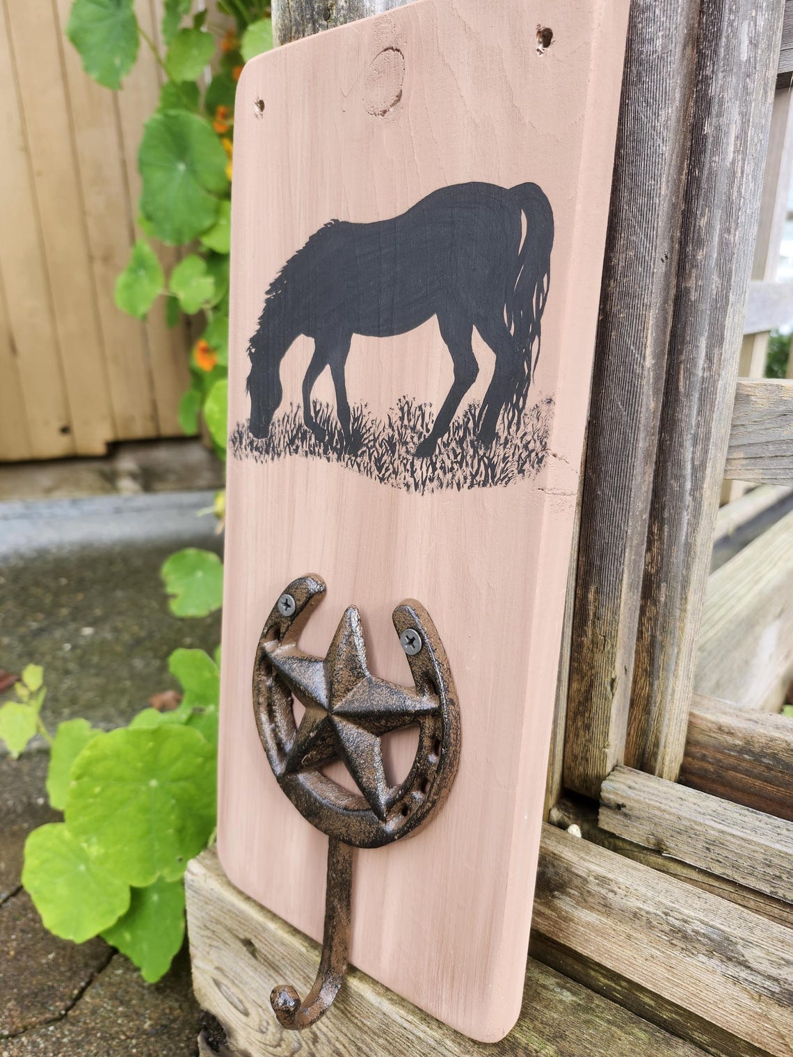 HORSE BRIDLE RACK, Horse Bridle Hanger, Coat/hat Rack, Horse Halter ...