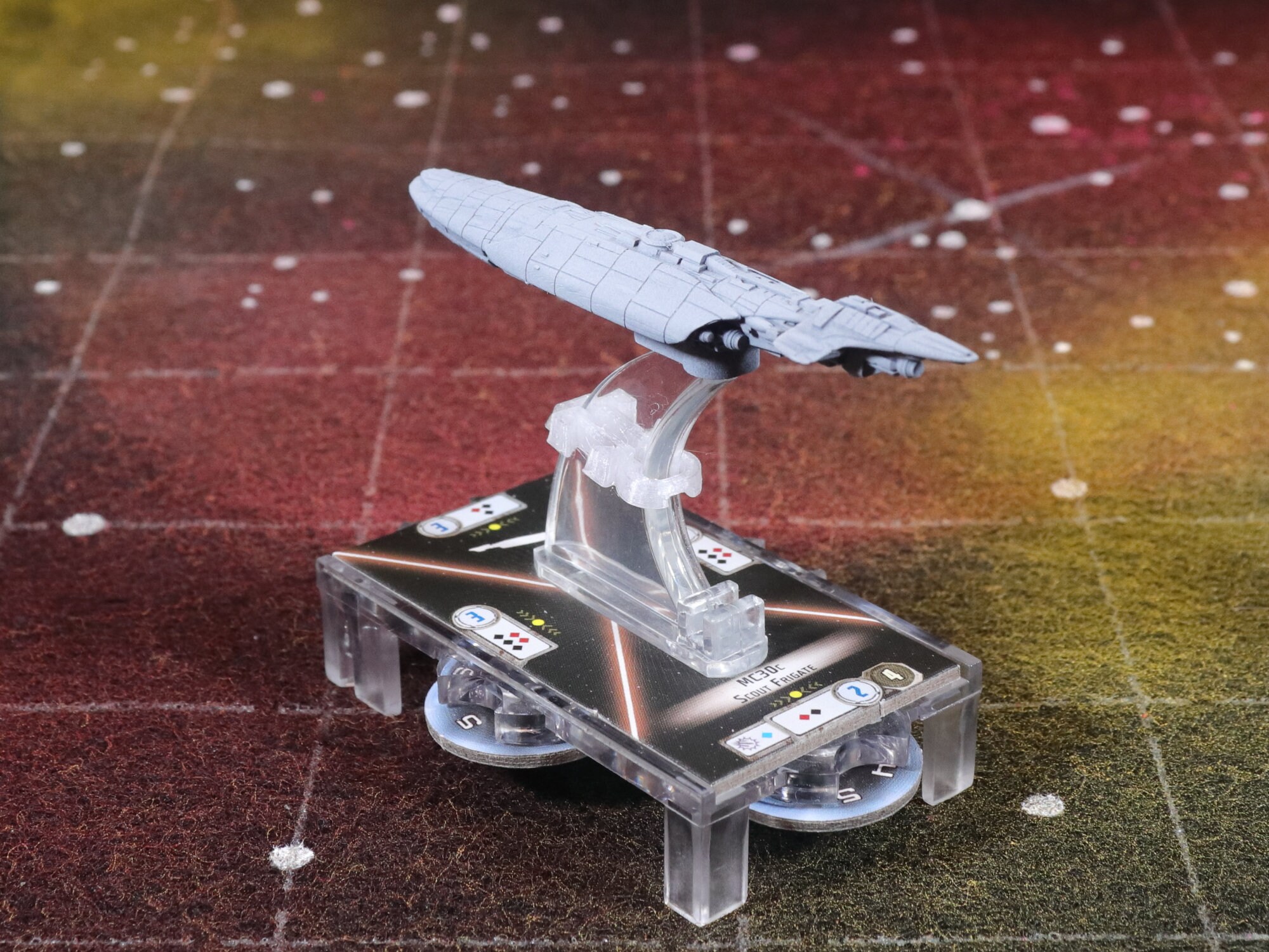 Star Wars: Armada Themed MC-30D Frigate Resin Print Model Miniature - Etsy