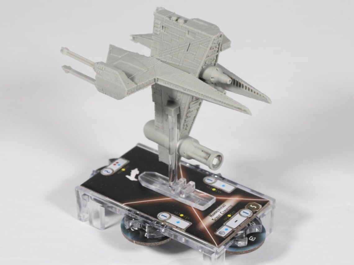 Star Wars: Armada Themed Vengeance-class Frigate 3d Print - Etsy