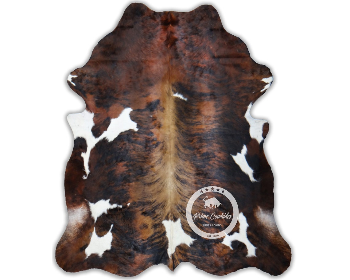 Tricolor High Quality Cowhide Rug, Hair on Hide, Koeienhuid, Kuhfell ...